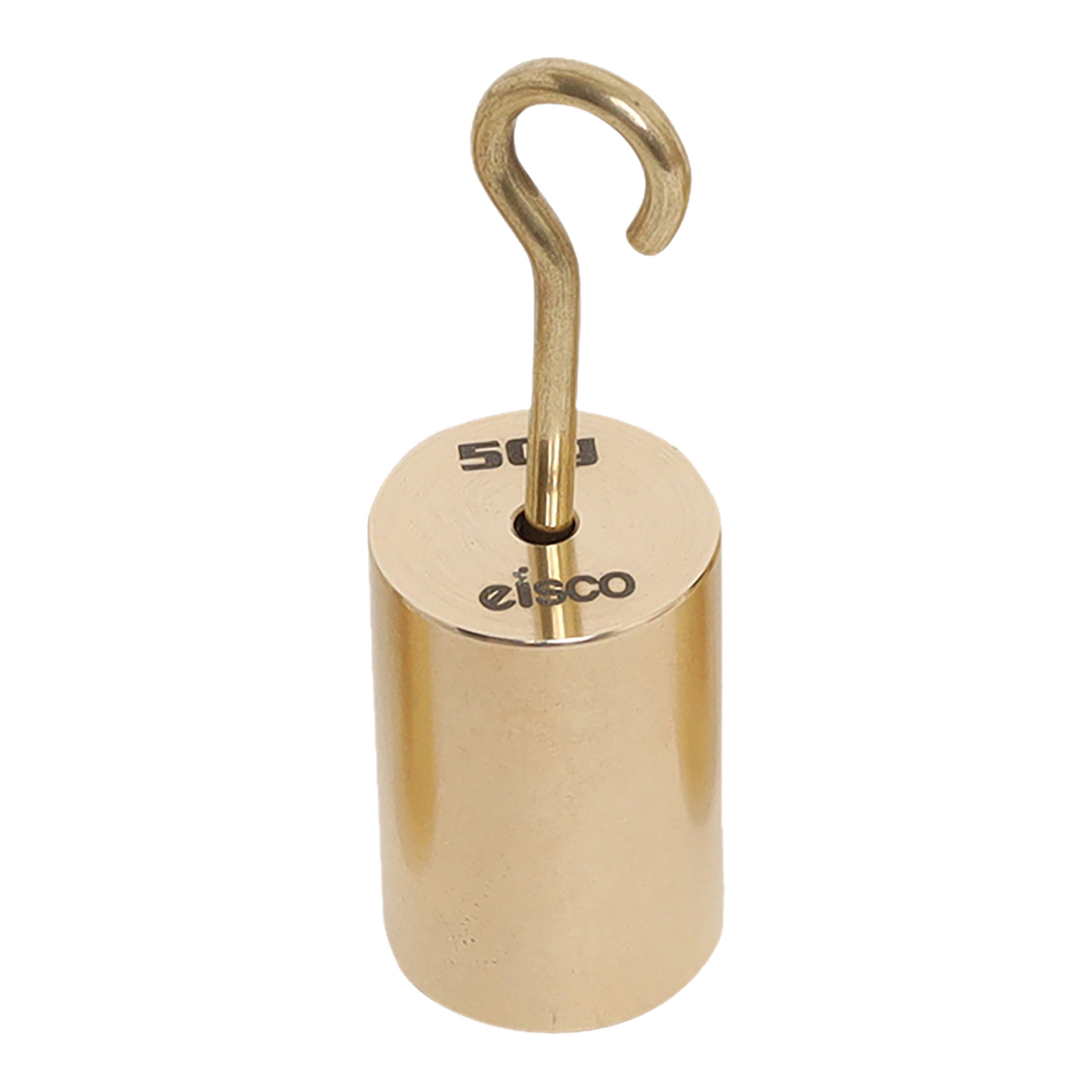 Double Hooked Weight Brass 50 grams (0.11 Lbs.) Eisco Labs - Walmart.com