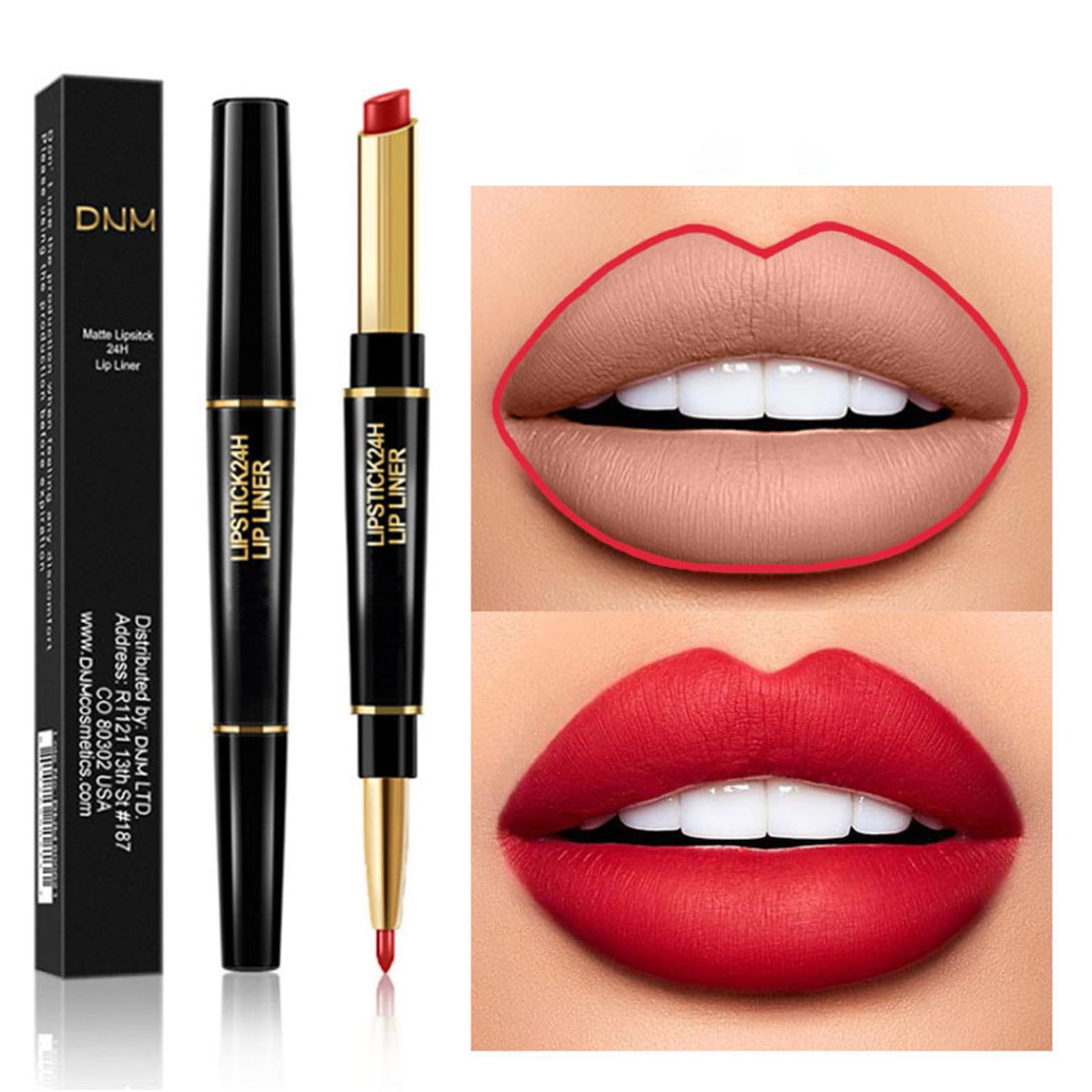 Double In 1 Lasting 2 Durable Long Waterproof Velvet Liner With Lip ...