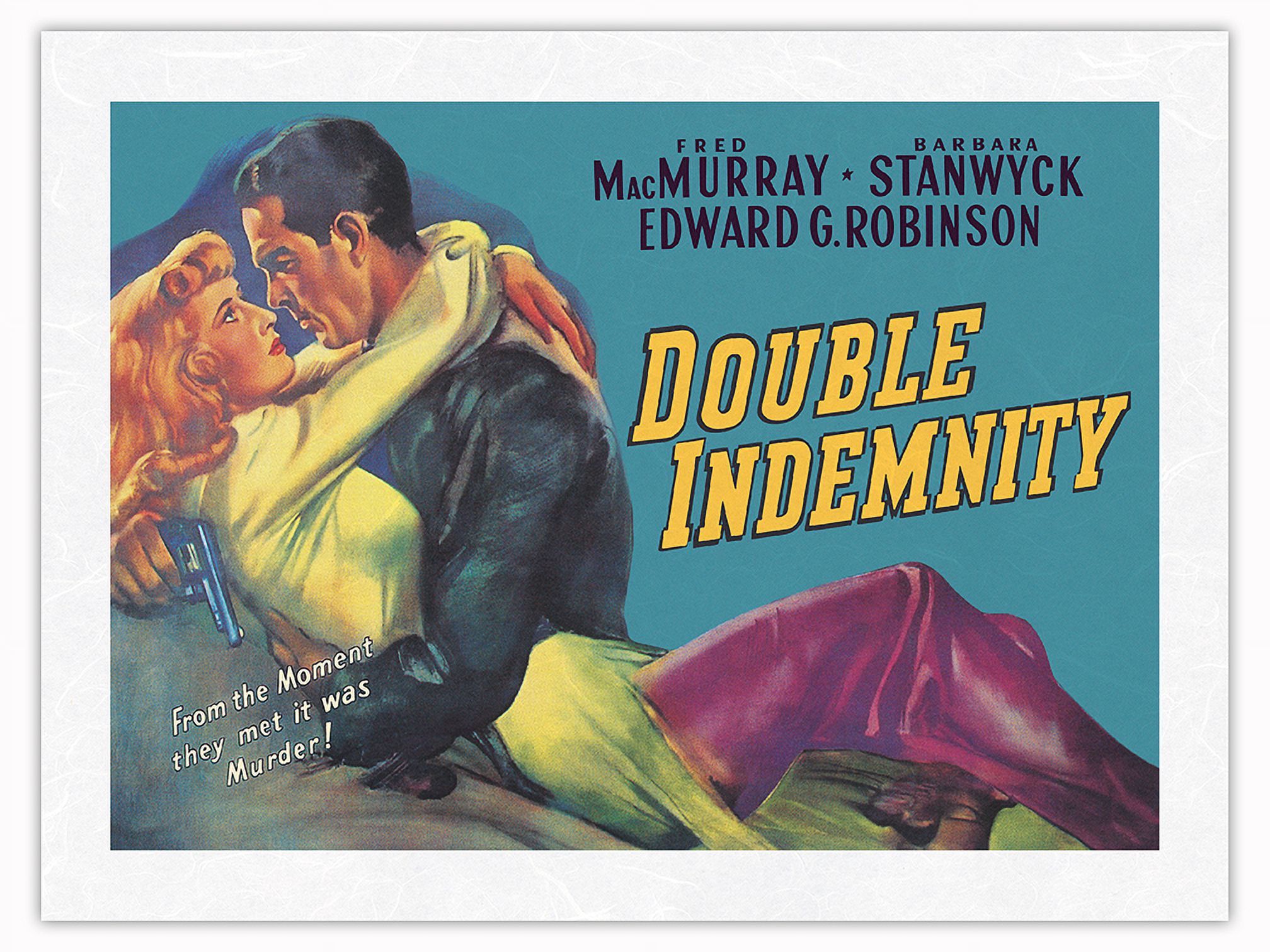Double Indemnity - Starring Fred MacMurray and Barbara Stanwyck ...