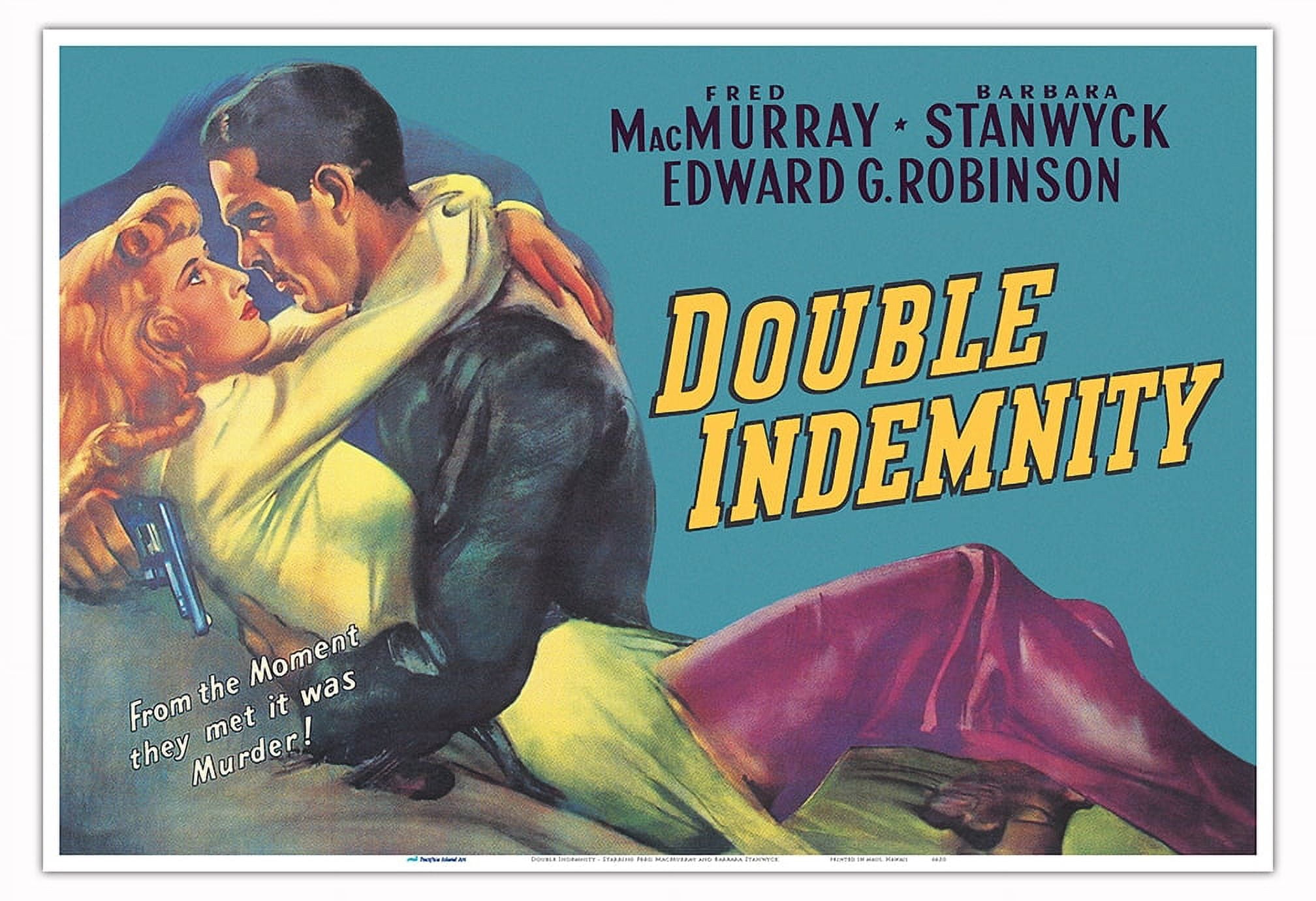 Double Indemnity - Starring Fred MacMurray and Barbara Stanwyck ...