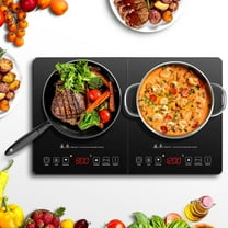 Free Shipping! Aobosi 1800W Double Electric Induction Cooktop Stovetop ...