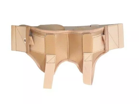 Double Inguinal Groin Hernia Support Belt Truss Brace for Men ...