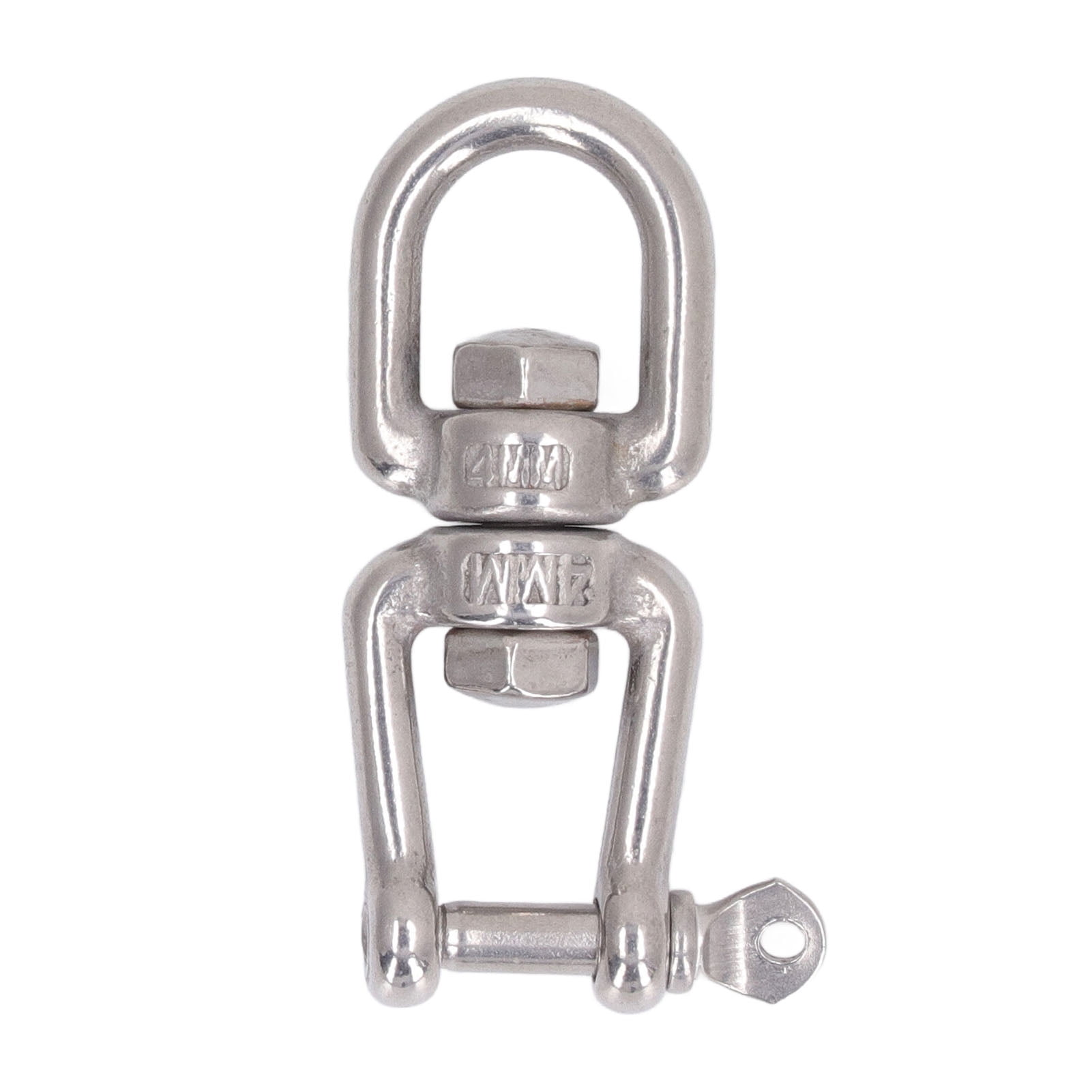 Double Jaw Shackle Professional Heavy Duty 304 Stainless Steel Rolling ...