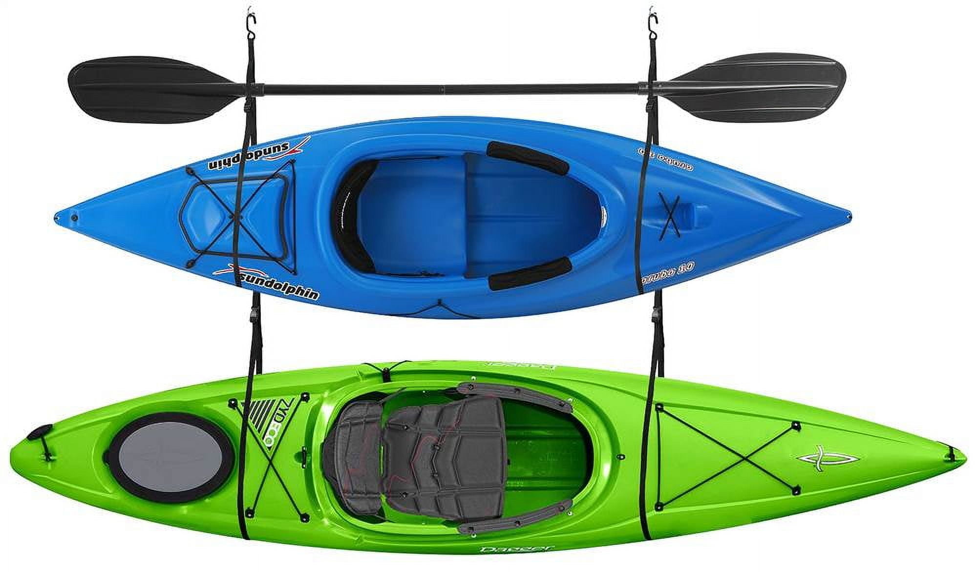RAD Sportz Double Kayak Rack - Wall/Ceiling Mount for Surfboards ...