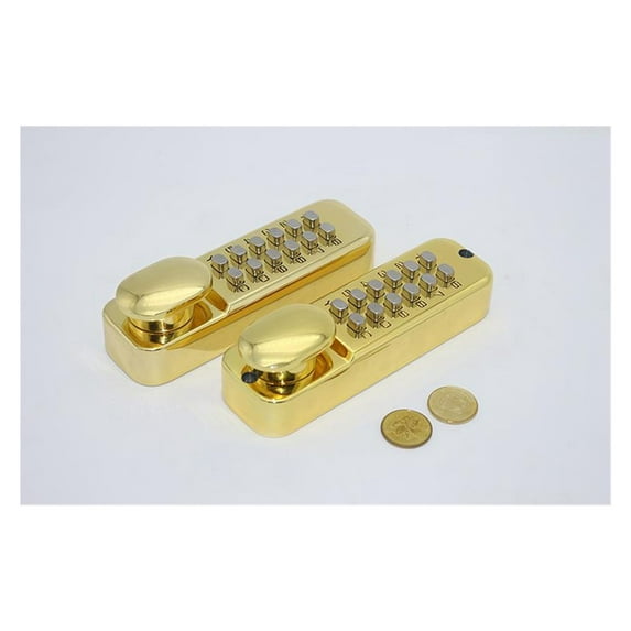 Double Keypad Digital Lock Keyless Code Password Waterproof Iron Garden ...