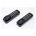 Double Keypad Digital Lock Keyless Code Password Waterproof Iron Garden ...