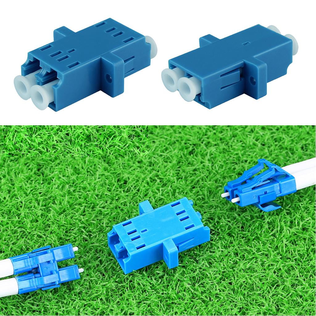 Double LC to LC Fiber Optic Adapter Optical Fiber Adapter Connection ...