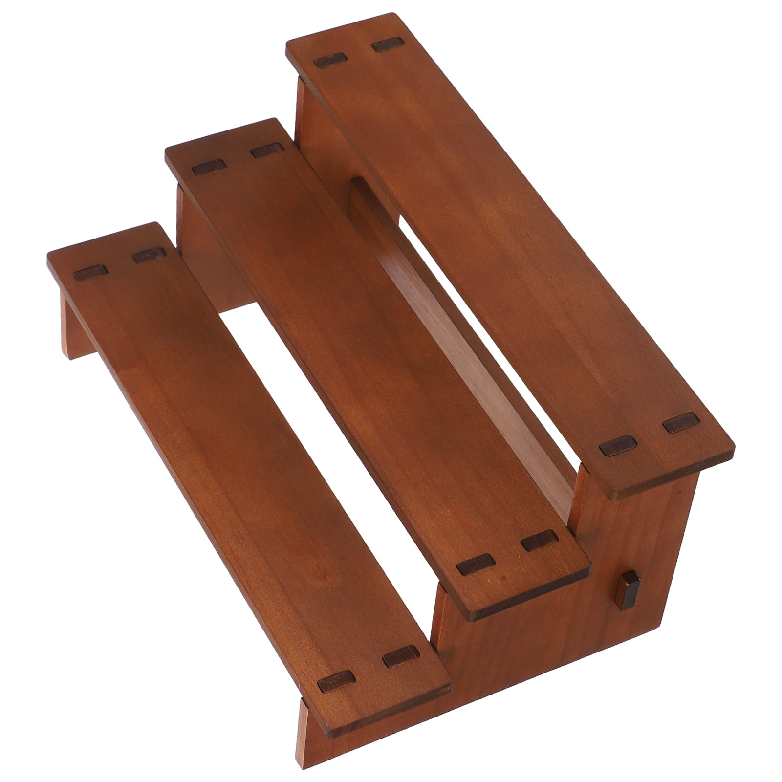 Double Ladder Display Stand Jewelry Leak-proof Dispenser Bride Light ...