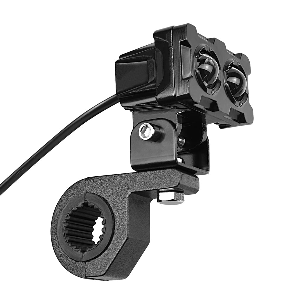 Double Lamp Bead Headlight Motorcycle LED Driving Headlights Fuse Box ...