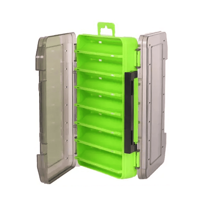 Double Layer 14-Compartment Bait Storage Box - Waterproof Fishing ...