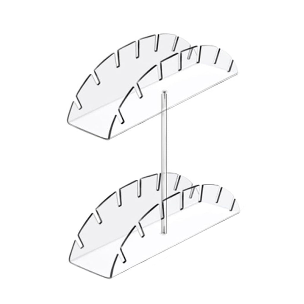 Double Layer Acrylic Hat Stand for Baseball Caps Compact and Stylish ...