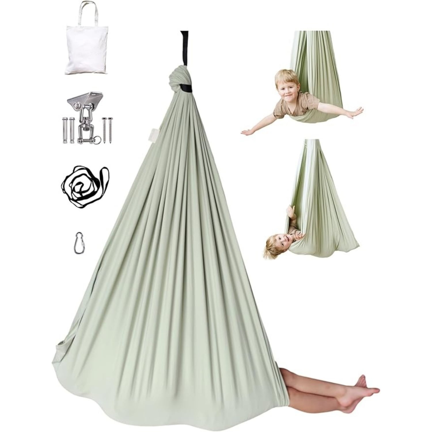 Double Layer Cotton Sensory Therapy Compression Swing for Children ...