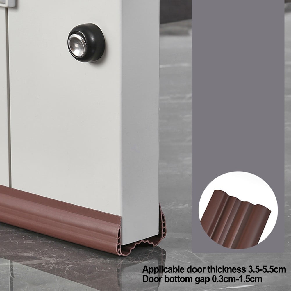 Double Layer Door Seals Weather Stripping Under Door Sweep Bottom Seal ...