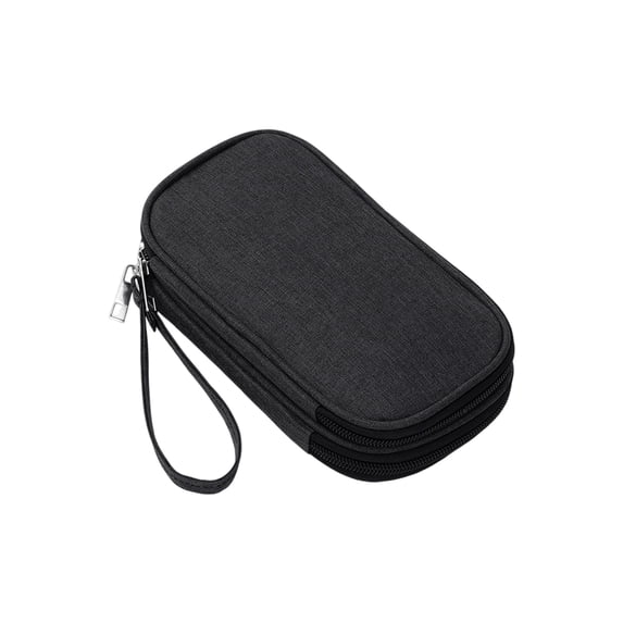Double Layer Electronics Storage Bag Featuring Upper For Thin Items ...