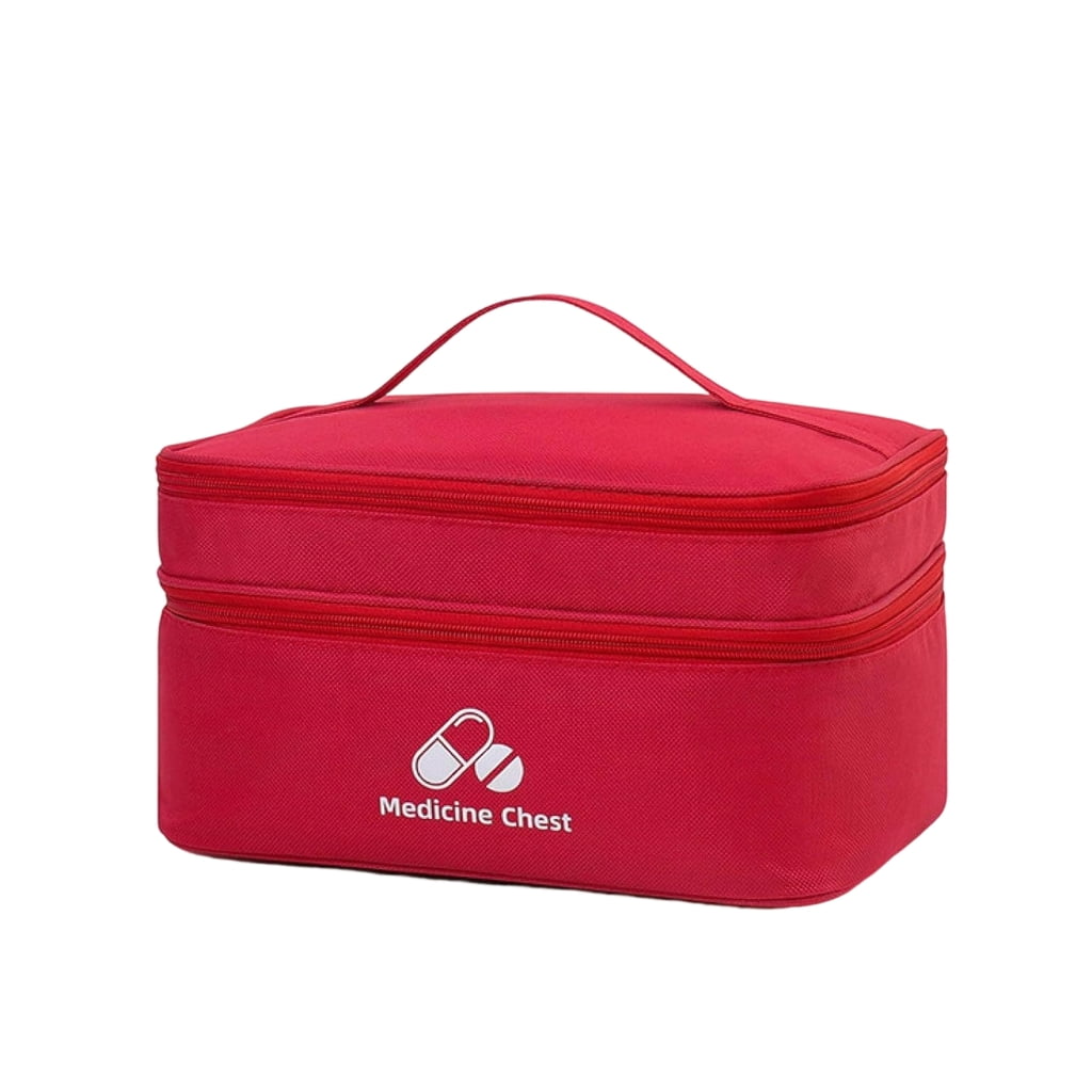 Double Layer First Aid Kit Polyester Material Waterproof Lining ...