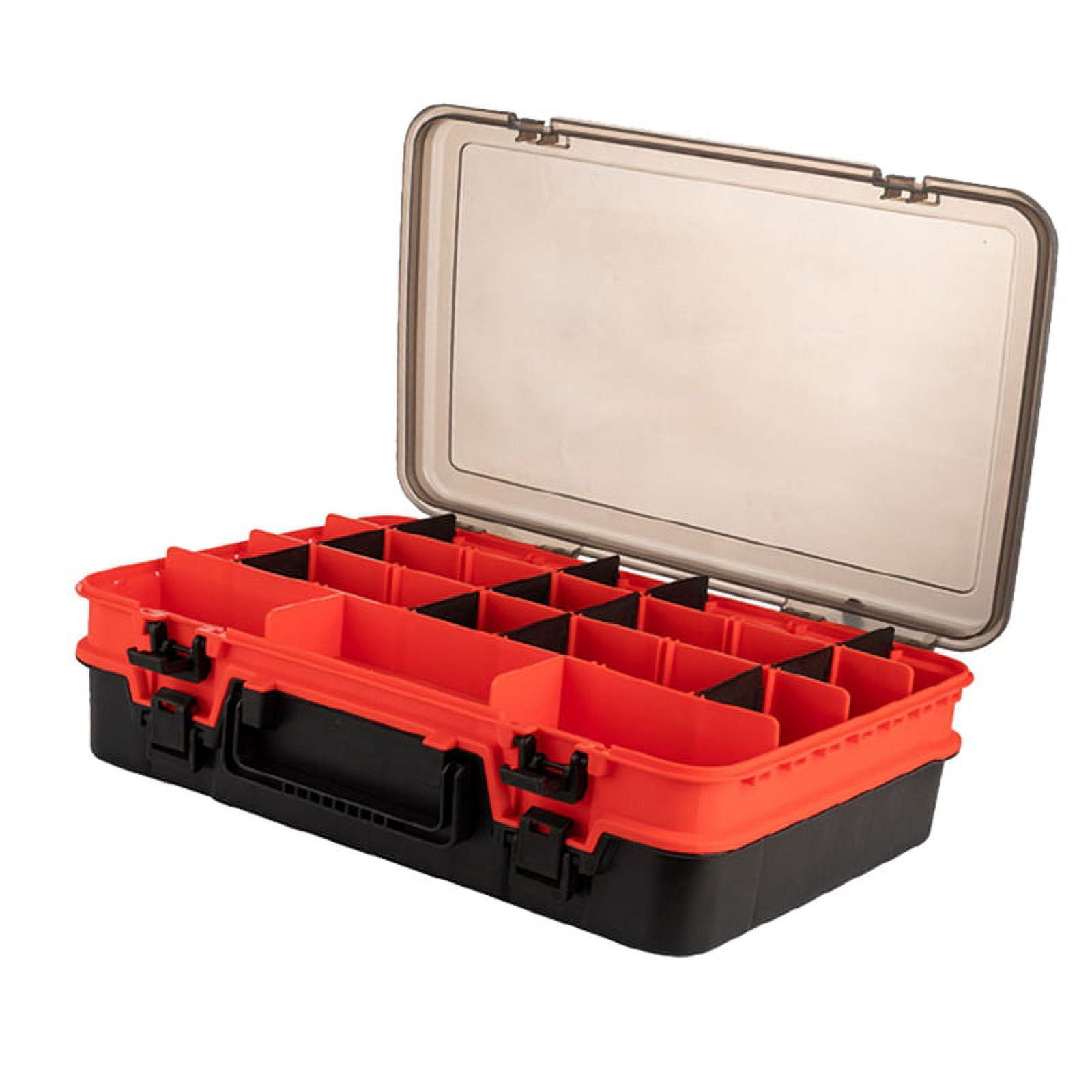 Double Layer Fishing Boxes Bait Storage Box Fishing Tackle Box Plastic ...