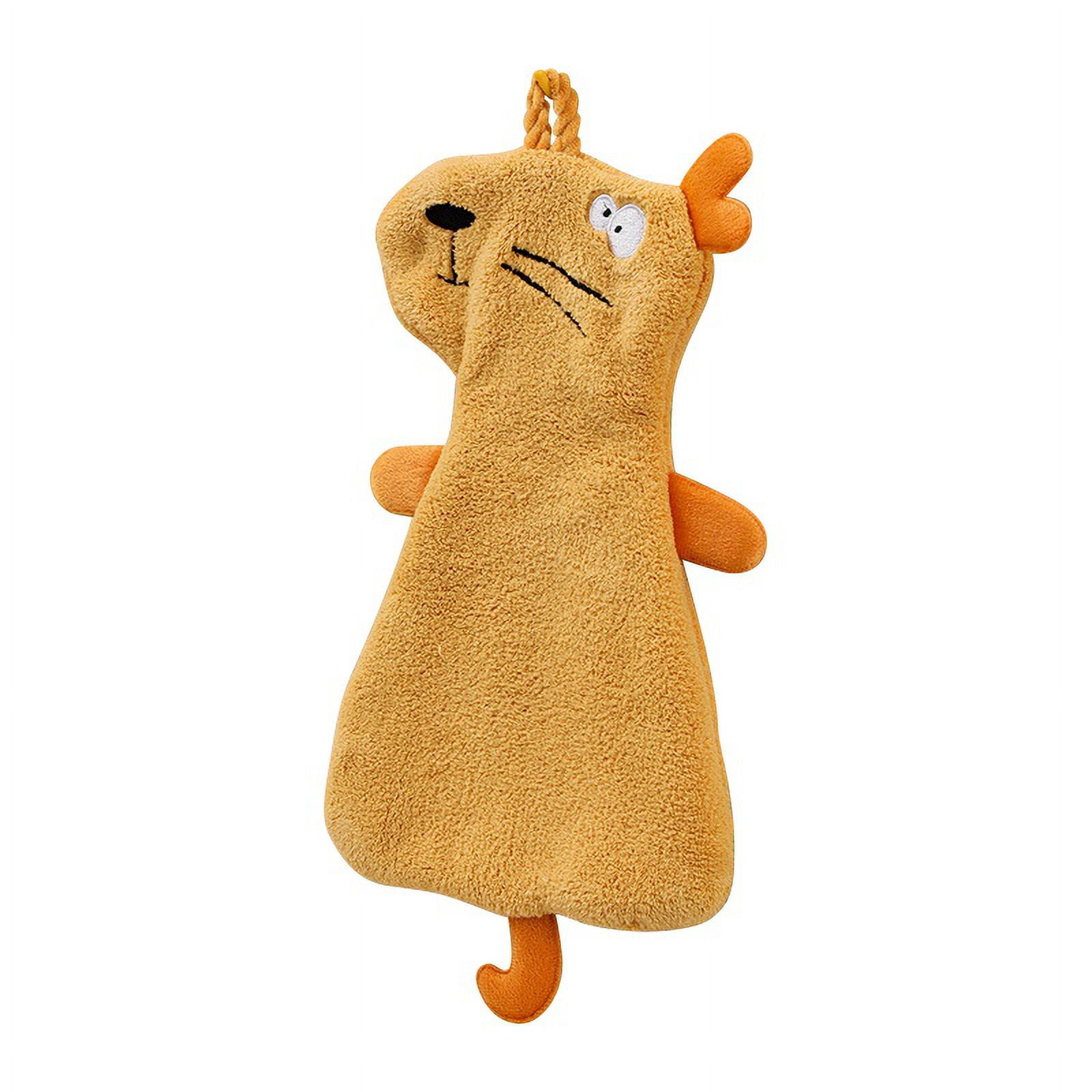 Double Layer Hand Towel Home Hanging Absorbent Cute Cartoon Towel ...
