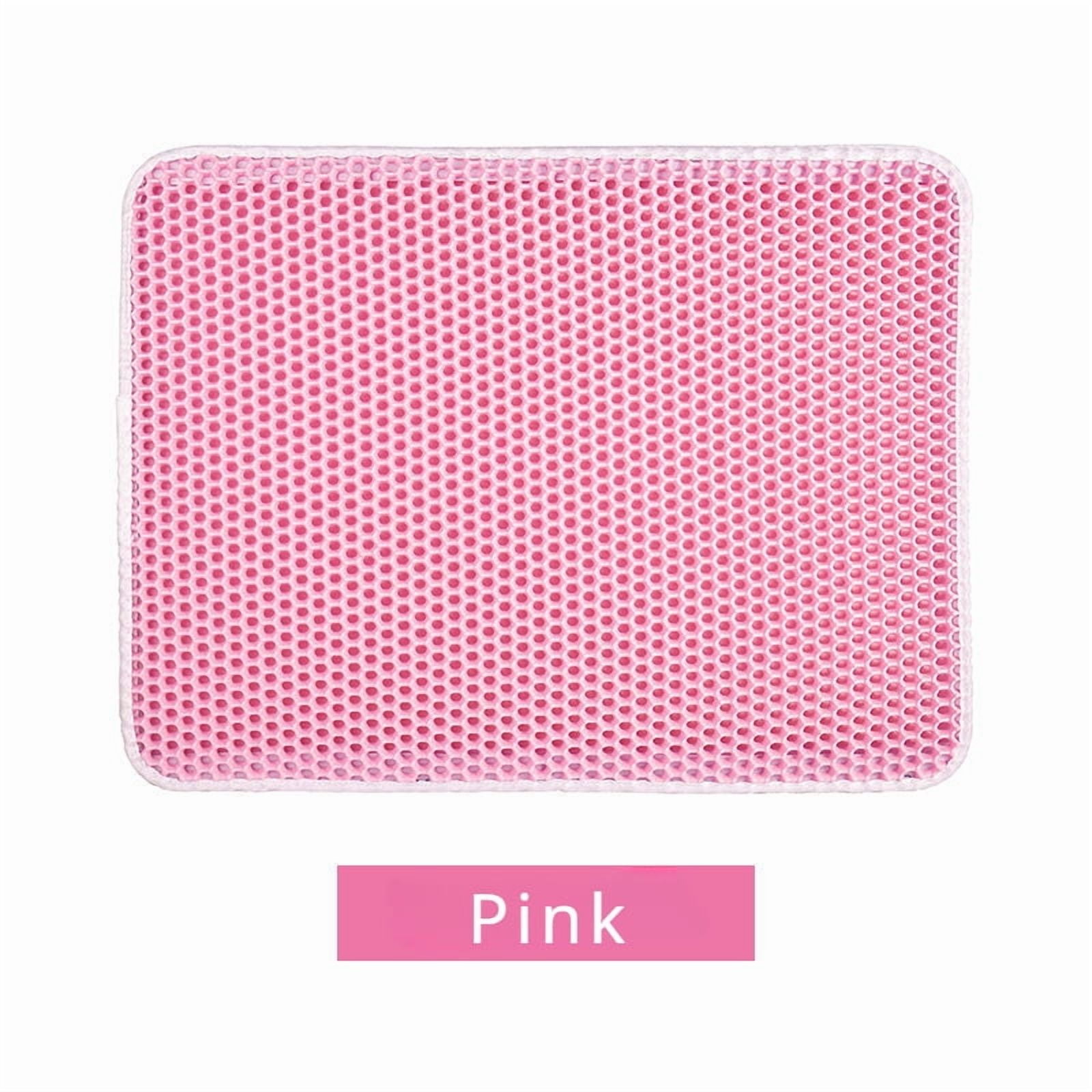 Double-Layer Honeycomb Cat Litter Mat Waterproof Anti-Slip for All Ages ...