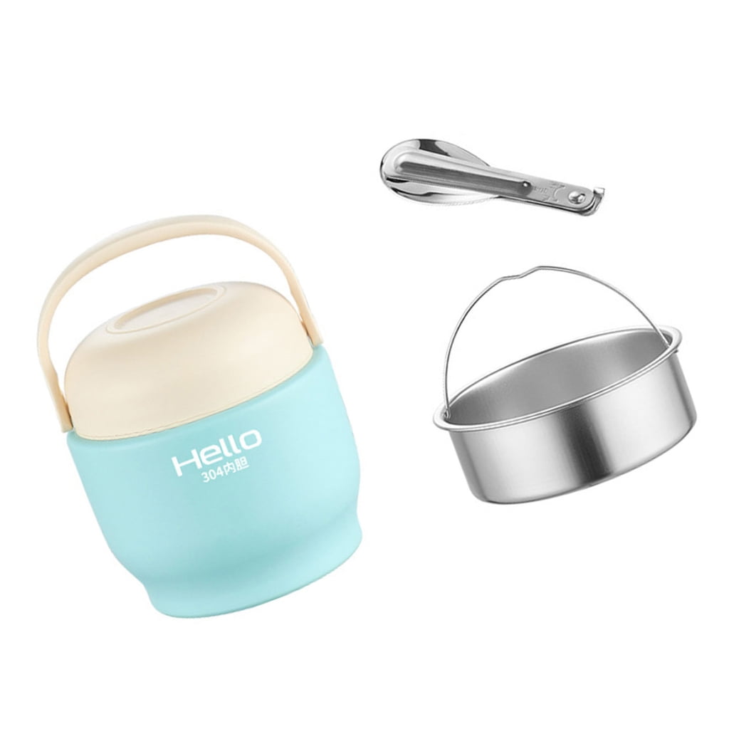 Double Layer Insulated Food Box with Compartment Stainless Steel for ...
