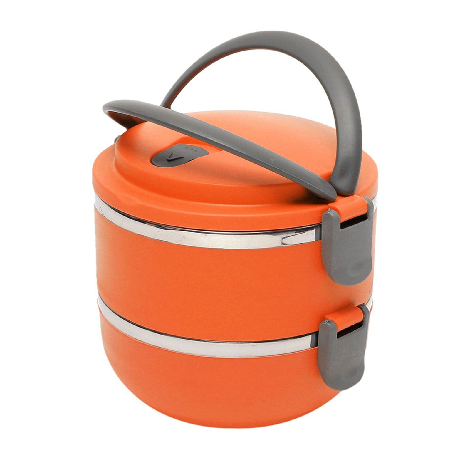 Double Layer Insulated Lunch Box - Portable Thermal Food Container ...