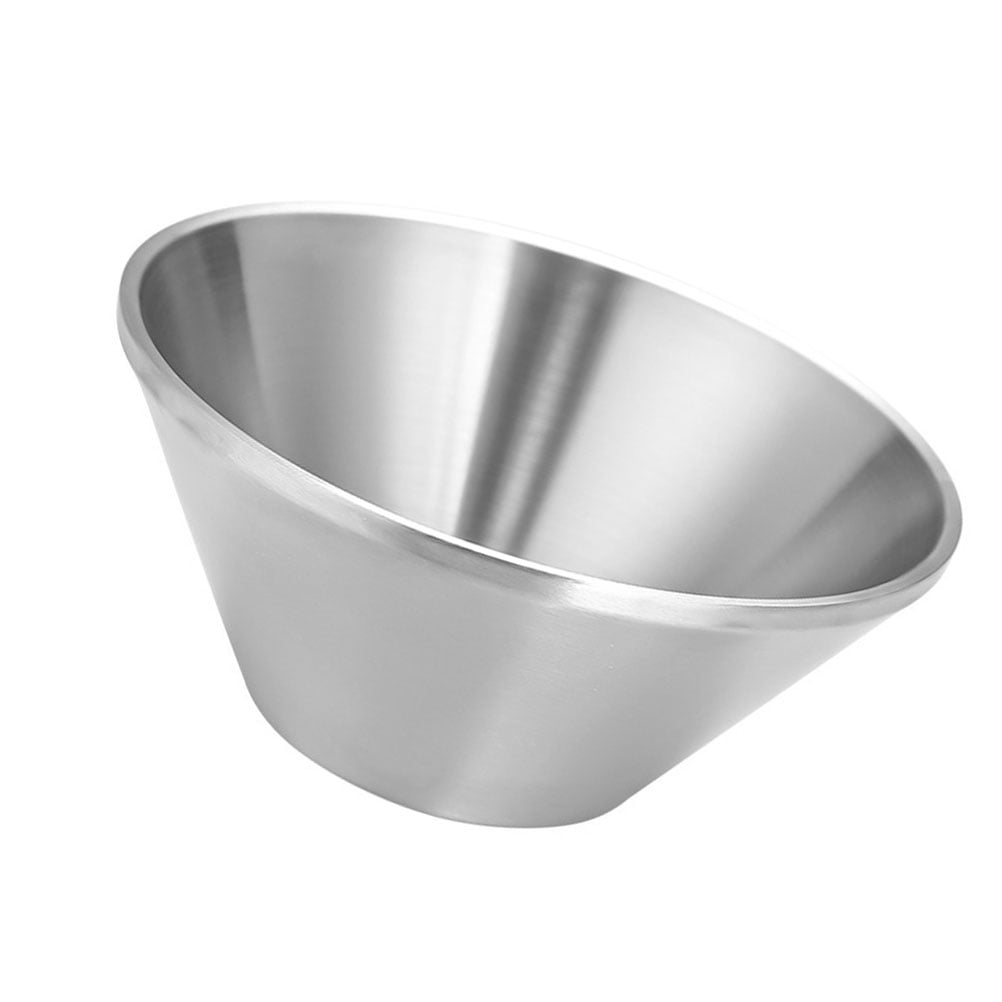 Double Layer Insulation Bowl Soup Tureen Stainless Steel Noodles Bowls ...
