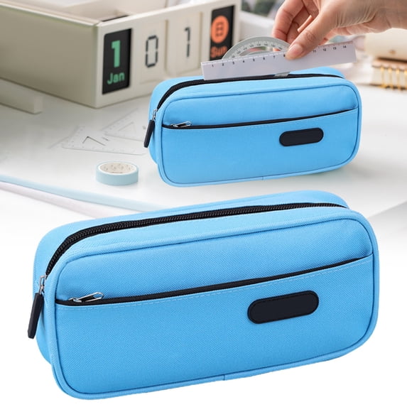 Hgtduk Double Layer Pencil Case, Large Capacity Multifunctional ...