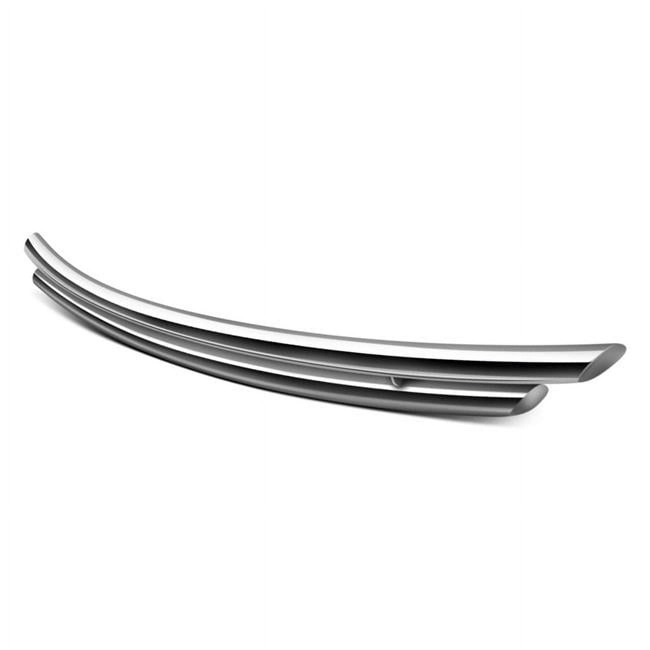 Double Layer Polished Rear Bumper Guard for 2011-2018 Mitsubishi ...