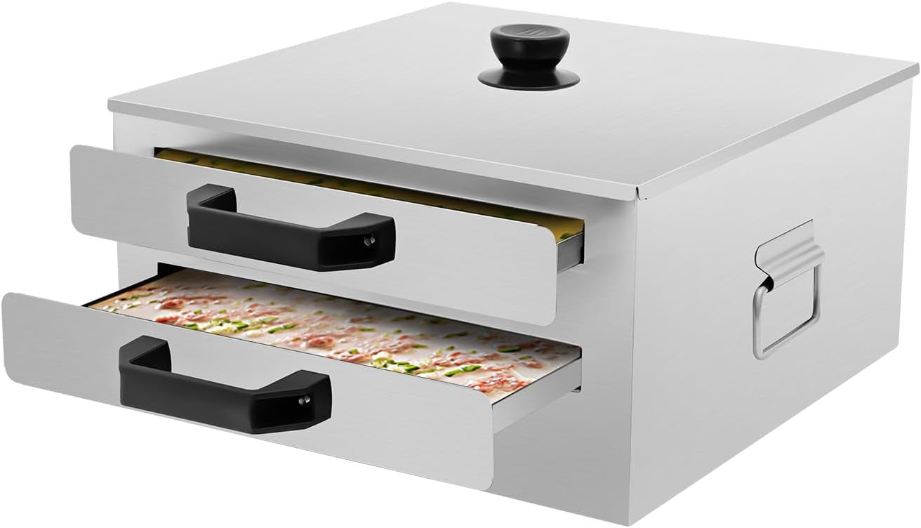 Double Layer Rice Noodle Rolls Machine 304 Stainless Steel Cantonese ...