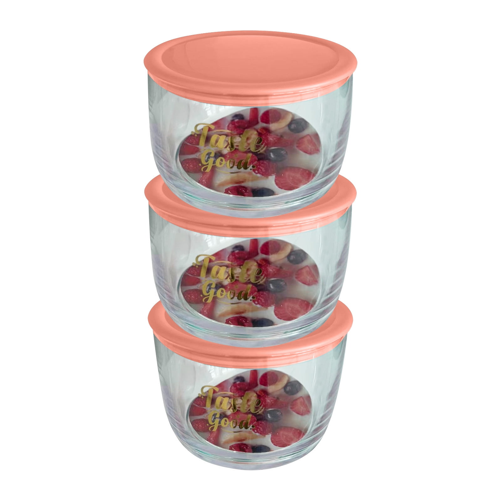 Double Layer Rotating Stacked Food Storage Container with Sealed Lids ...