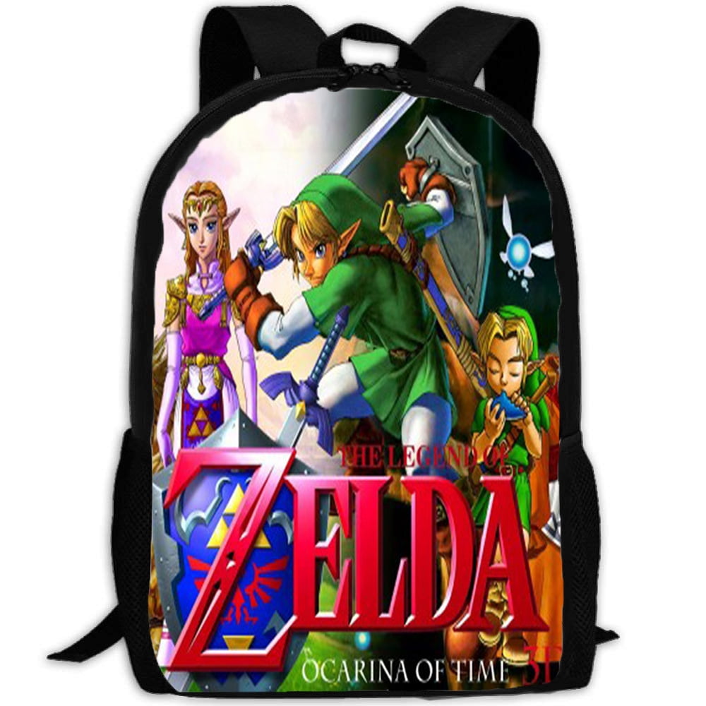 Double Layer School Backpack Inspired by The Legend of Zelda For ...