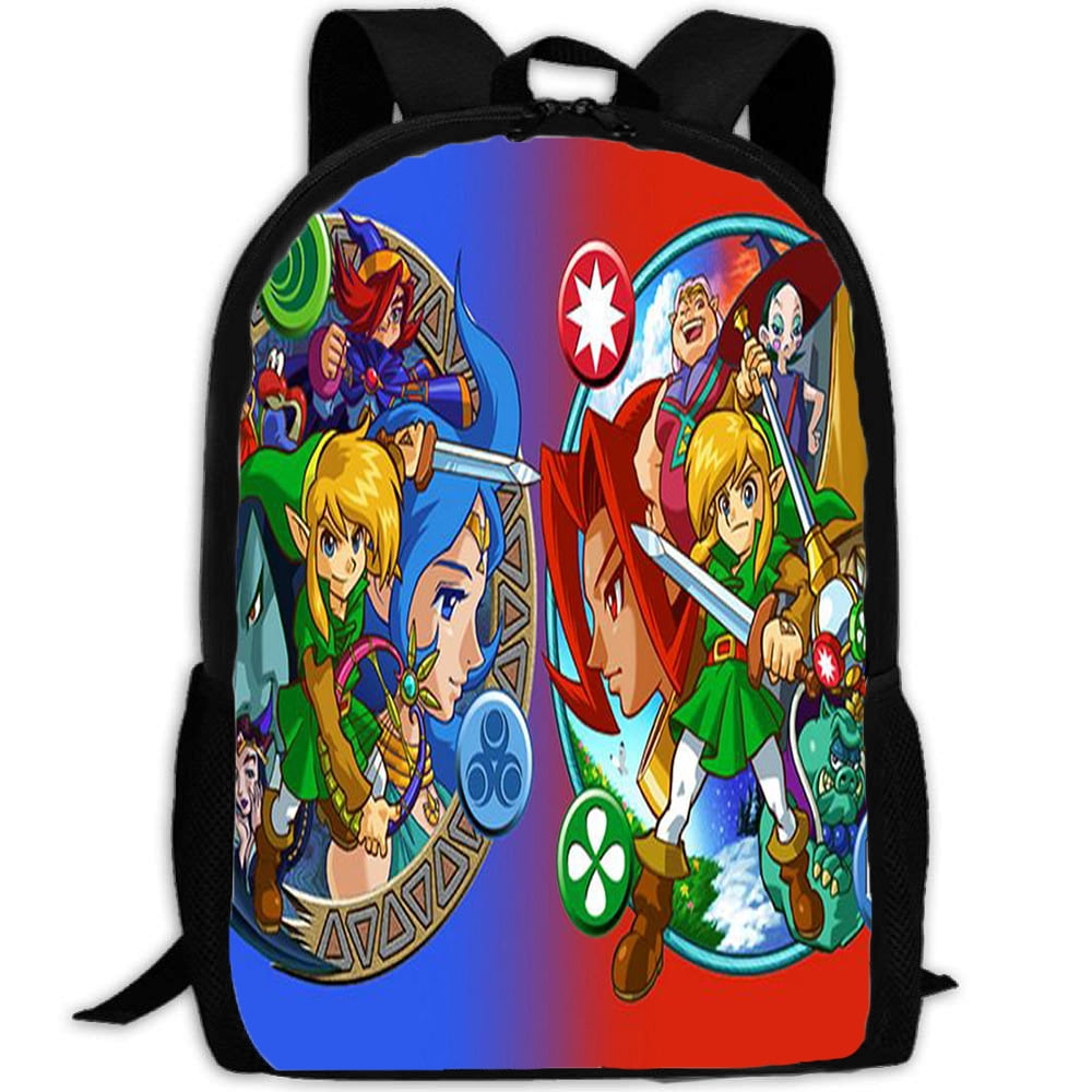 Double Layer School Backpack Inspired by The Legend of Zelda For ...