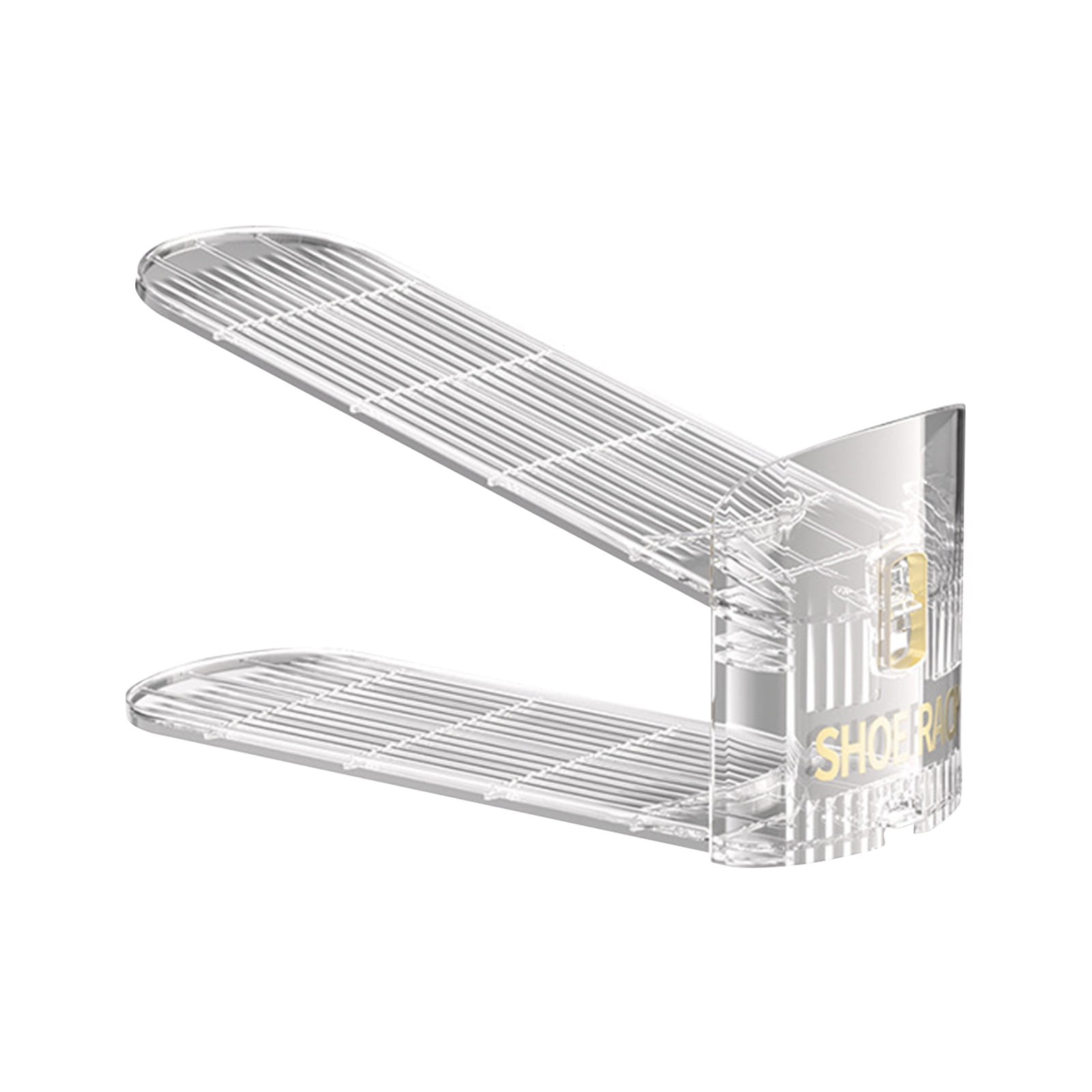 Double Layer Shoe Stacker Organizer Adjustable Height Shoe Storage Rack ...