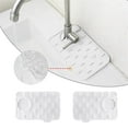 Double Layer Silicone Drain Mat Drying Rack Protector for Kitchen and ...