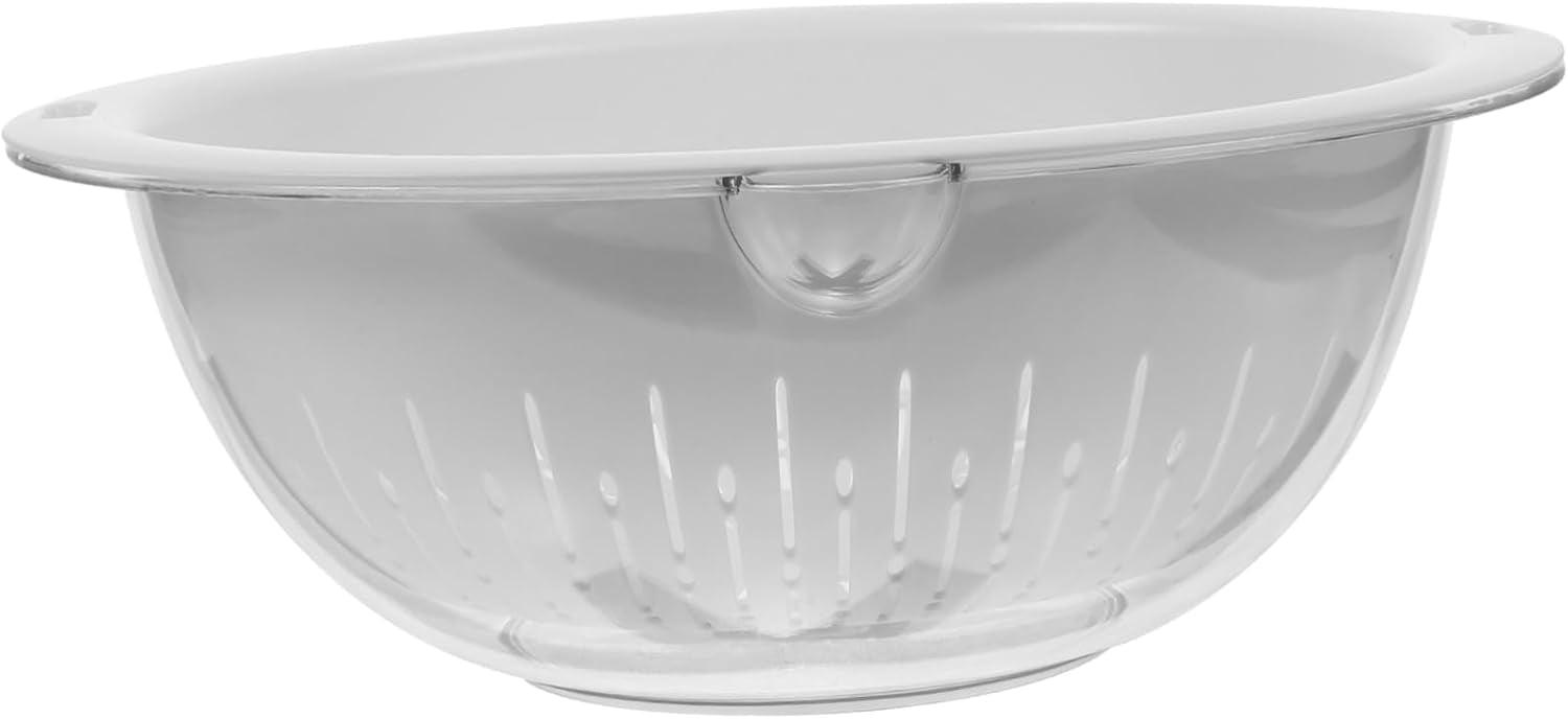 Double Layer Strainer Basket for Vegetables and Fruits Kitchen Washing ...