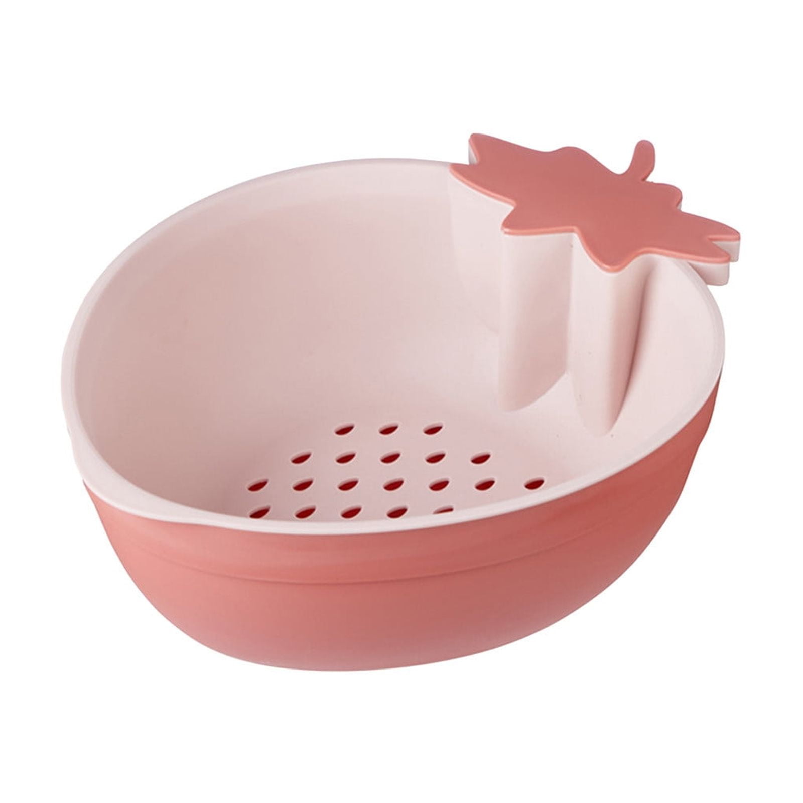 Double Layer Strainer Basket with Quick Water Release Ergonomic Grip ...