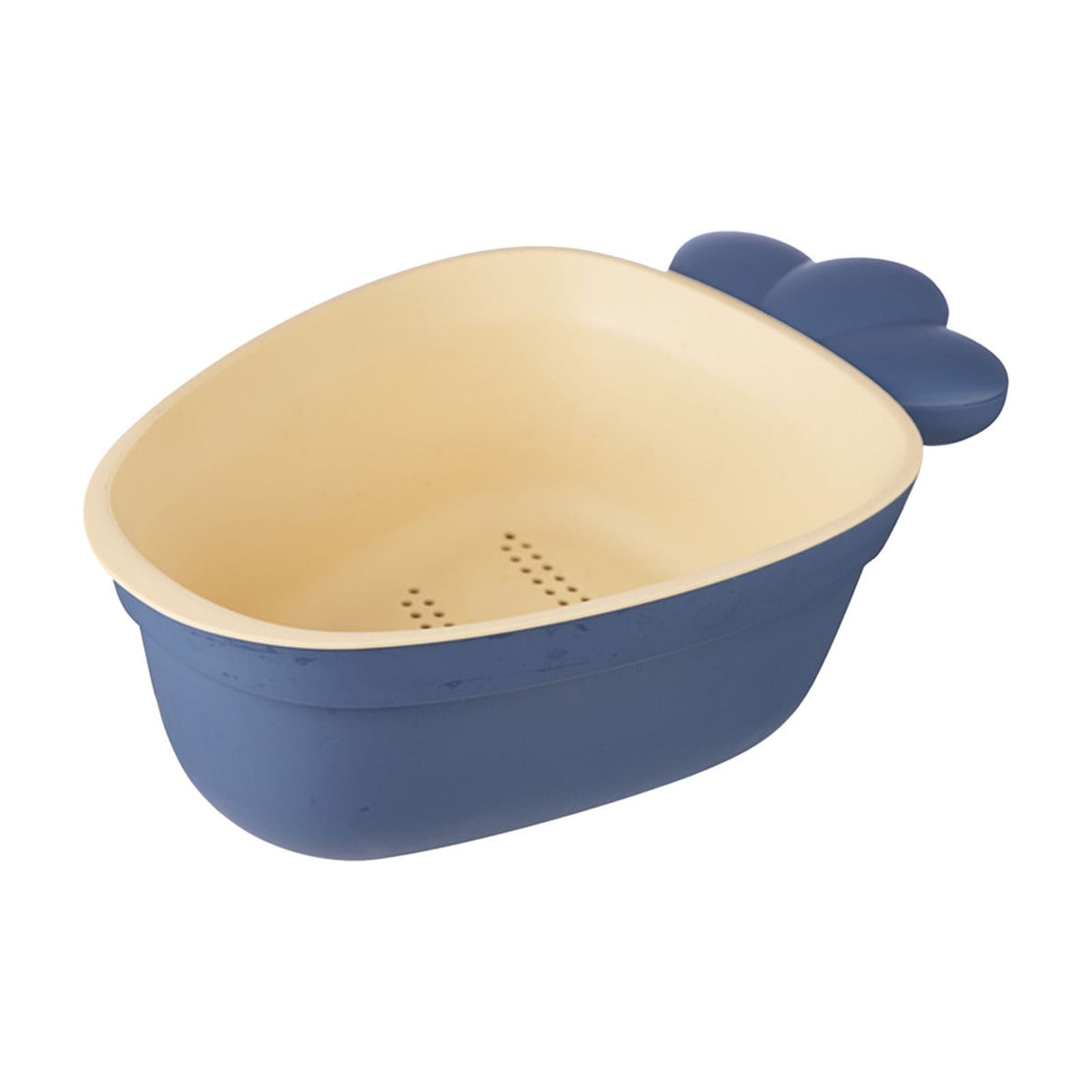 Double Layer Strainer Basket with Quick Water Release Ergonomic Grip ...