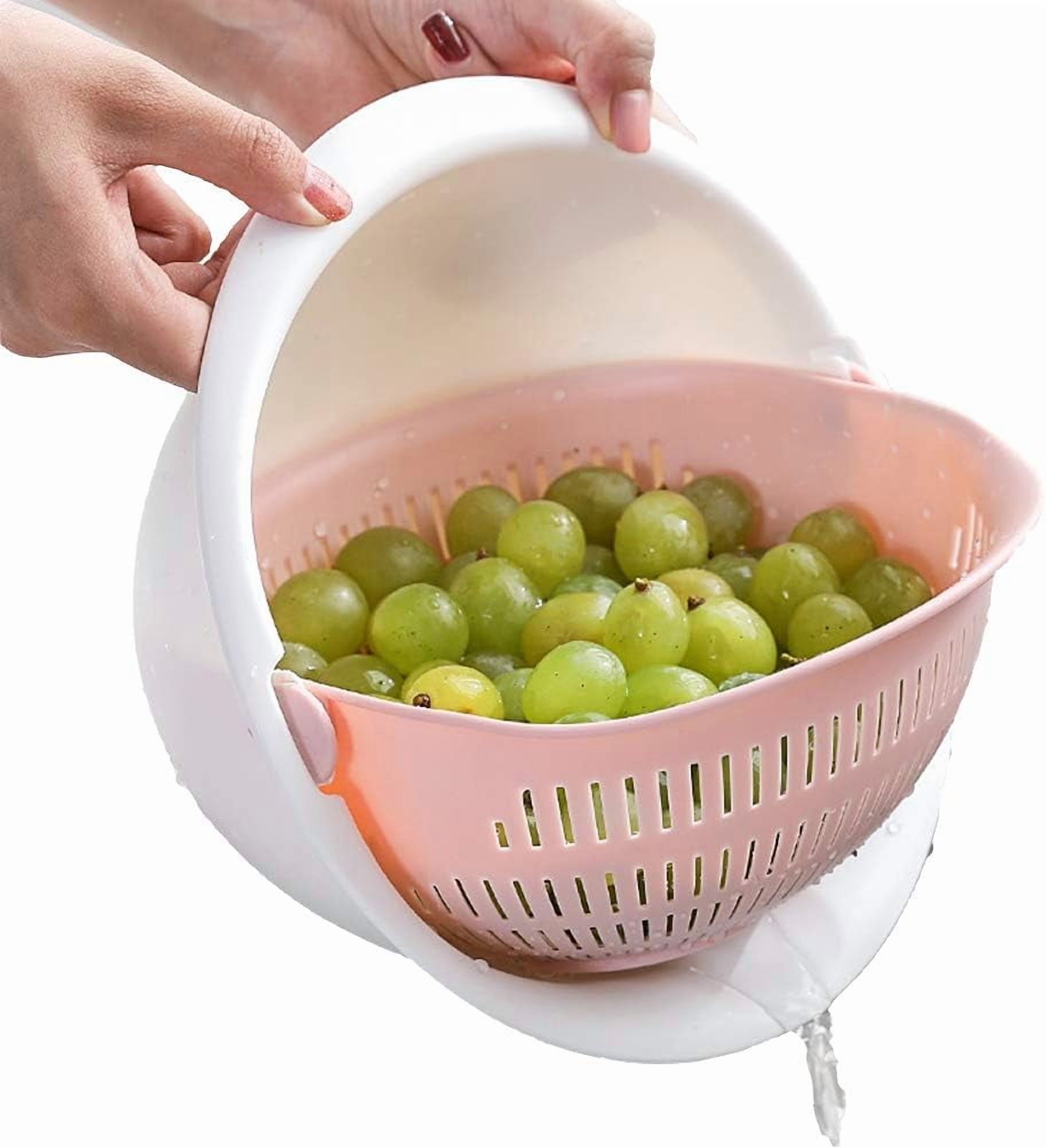 Double Layer Swivel Drainer 2 in 1 Bowl Strainer Combo - Kitchen ...