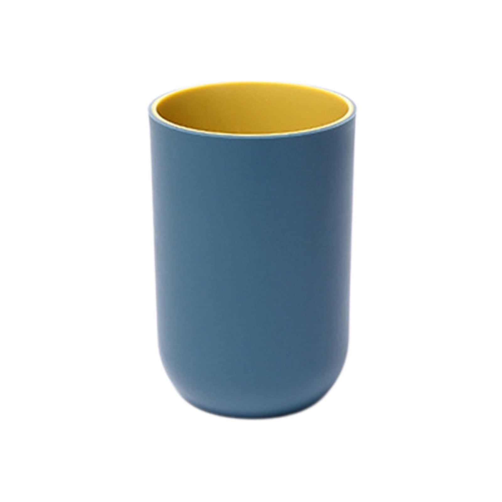 Double Layer Toothbrush Cup with Holder, Modern Bathroom Rinsing Cup ...