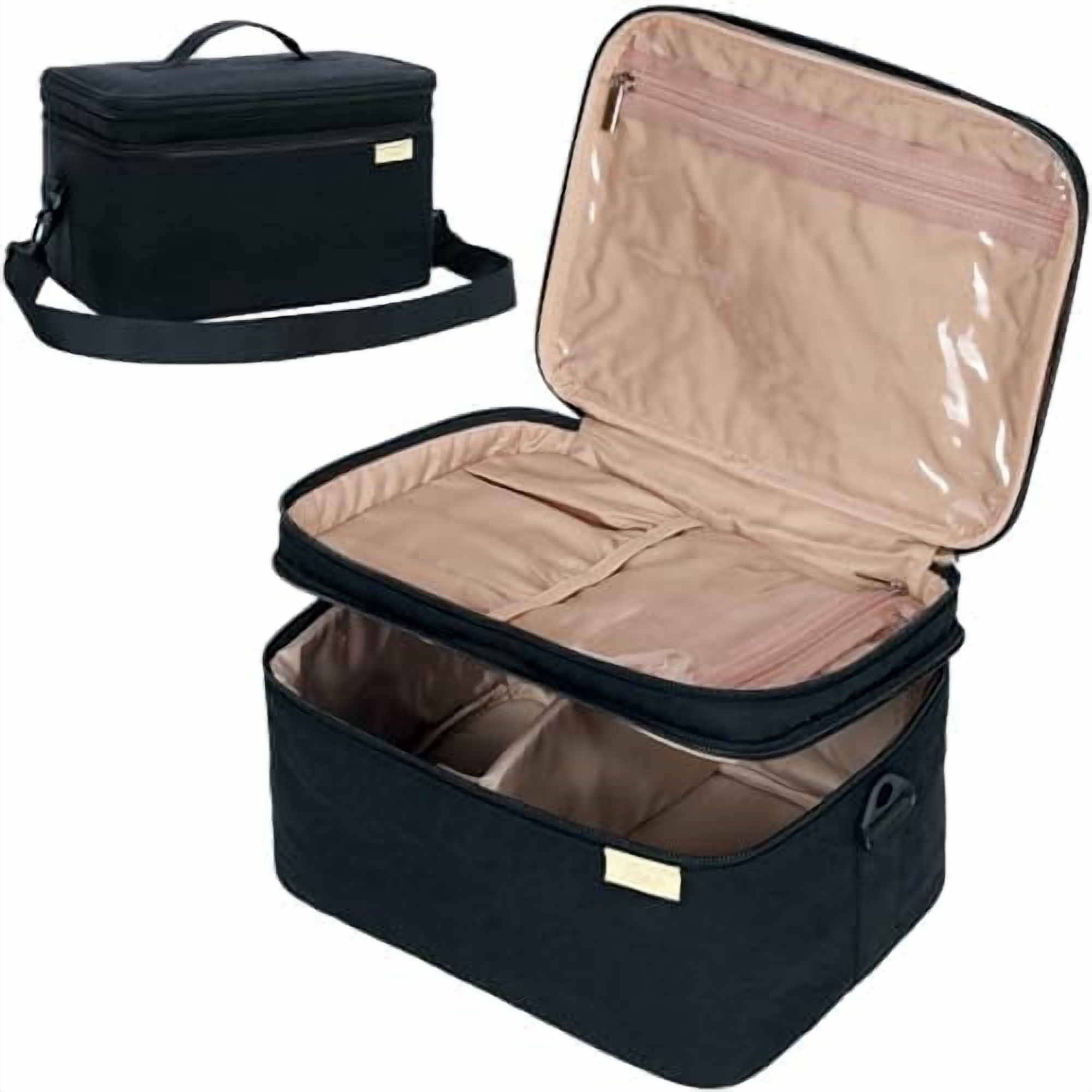 Double Layer Travel Bag Women, Organizer Case, Essentials Accessories ...
