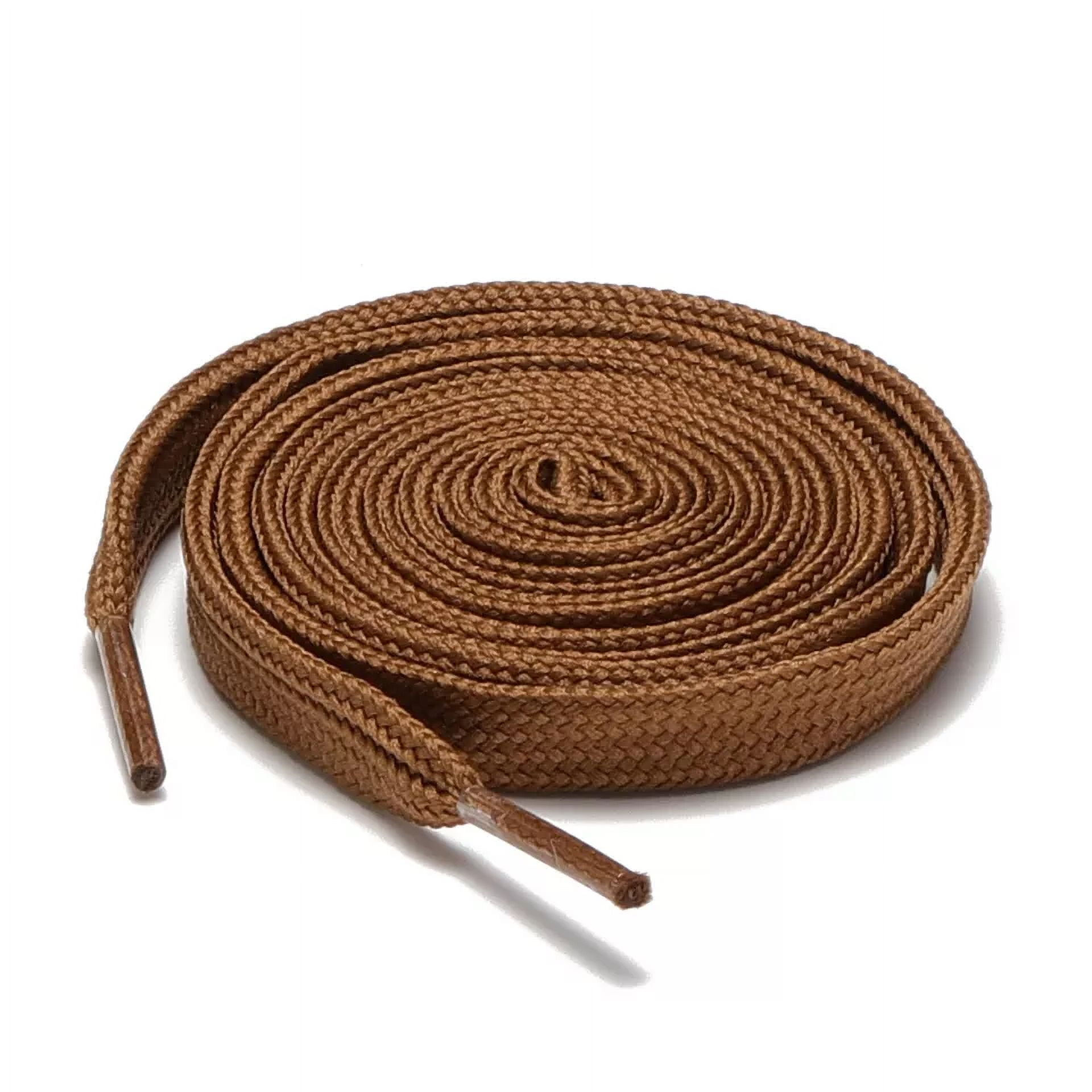 Double Layers Flat Shoe Laces Strings for Boots Sneakers Athletic ...