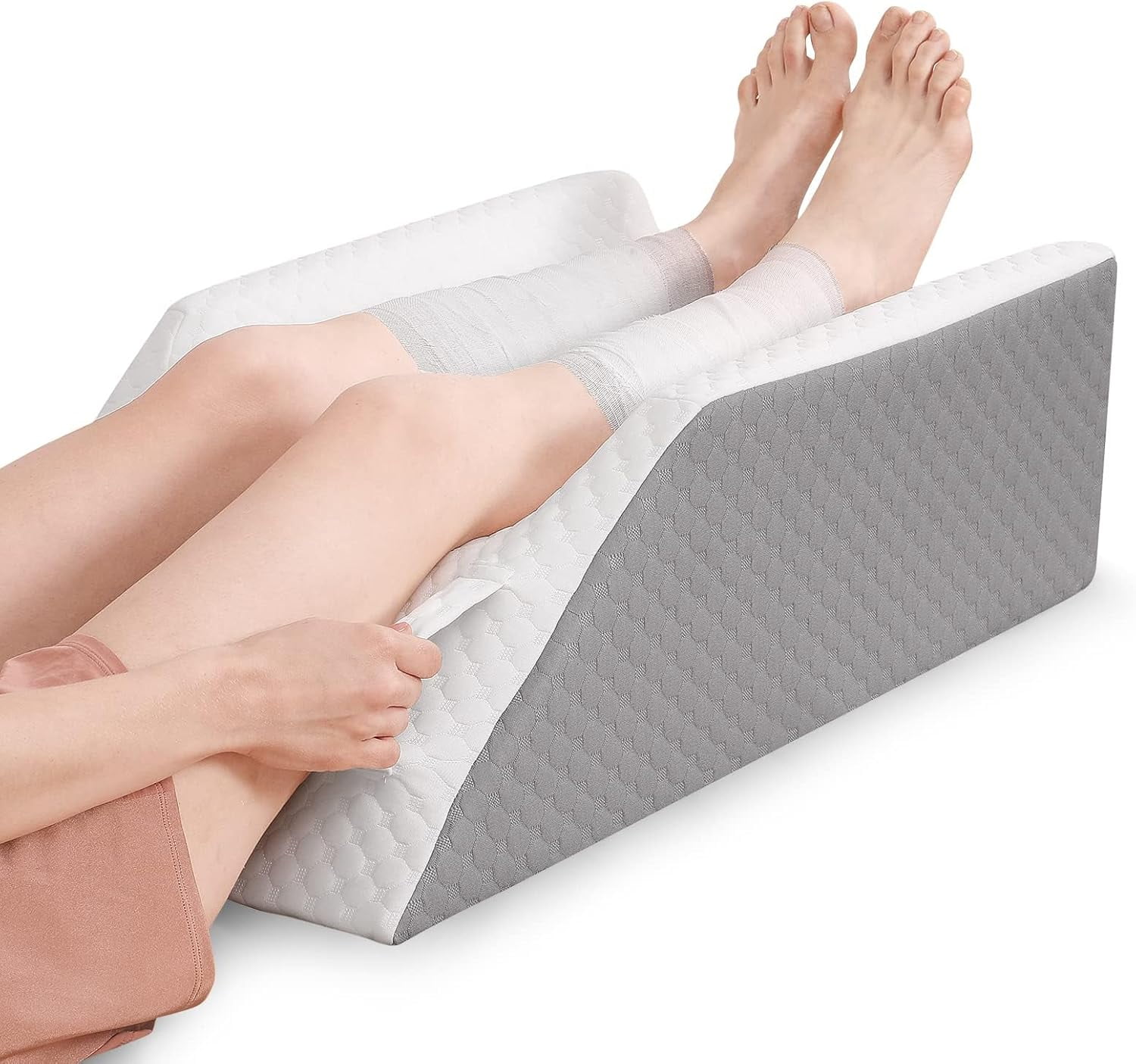 Double Leg Elevation Pillows for After Surgery, Injuries or Rest ...