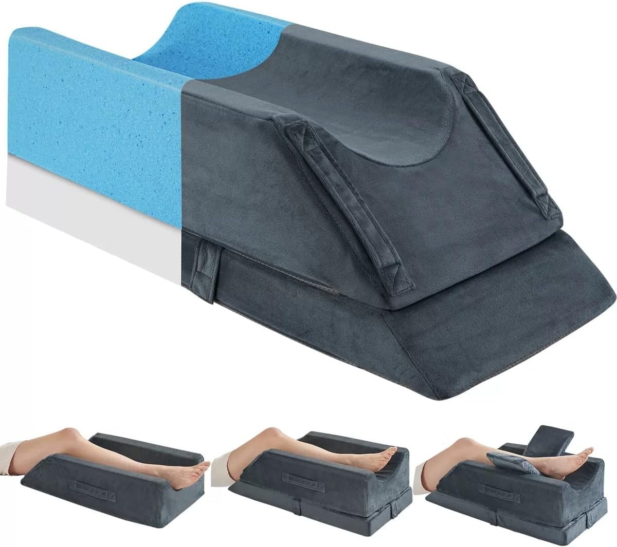 Double Leg Support Elevation Pillow – Ideal for Post-Hip Replacement ...