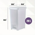 [Double Lid Mini Trash Can] Double Lid Mini Trash Can for Indoor ...