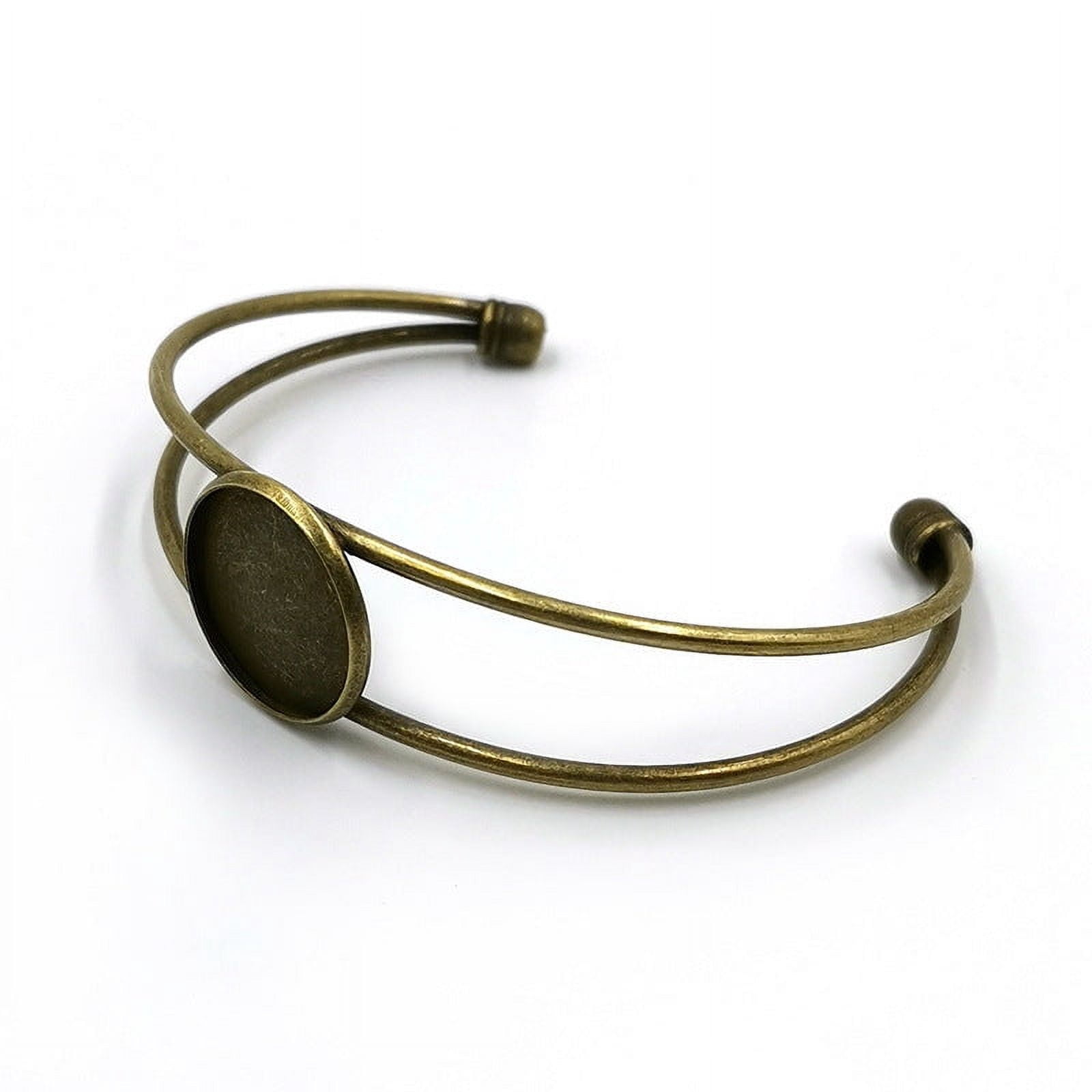 Bracelet Bottom Support Double Line Copper Backing for Jewelry Making ...