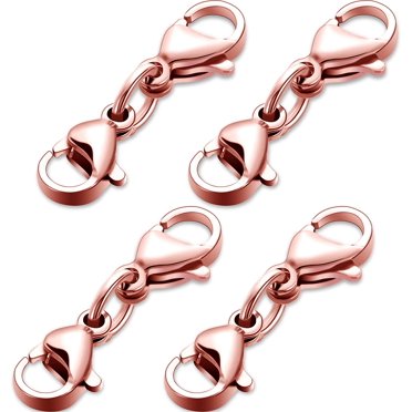 DIY.STORE 10Pcs Double Opening Shortener Clasp Necklace Clasp and ...