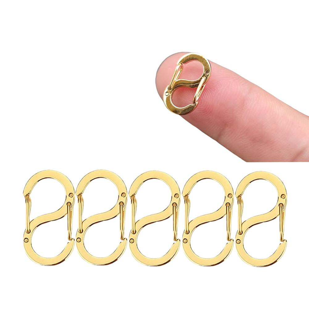 Double Lobster Shortener Clasp Necklace Clasp and Closures Opening Lock ...