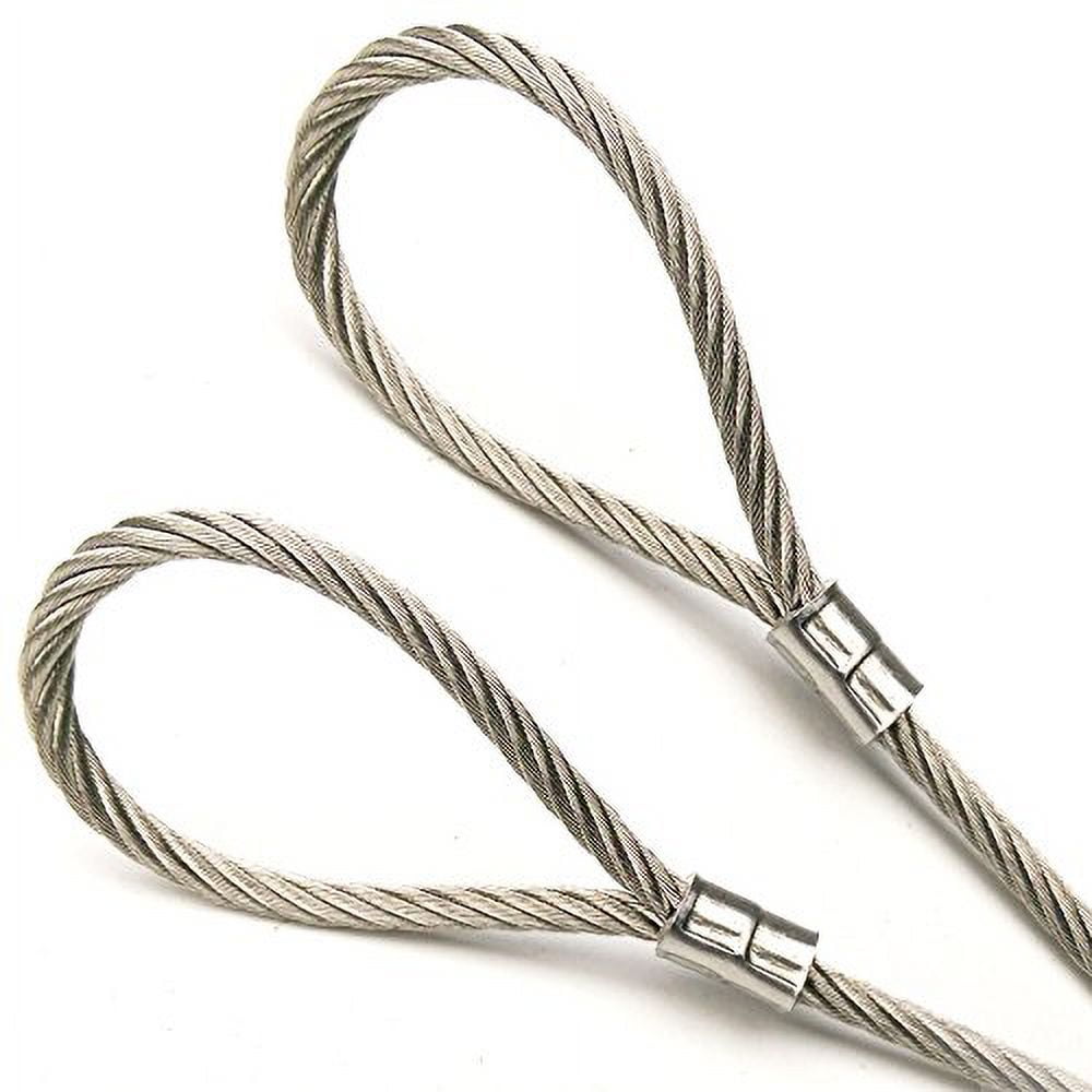 - Double Looped End Stainless Steel 304 Cable with Stainless Steel ...
