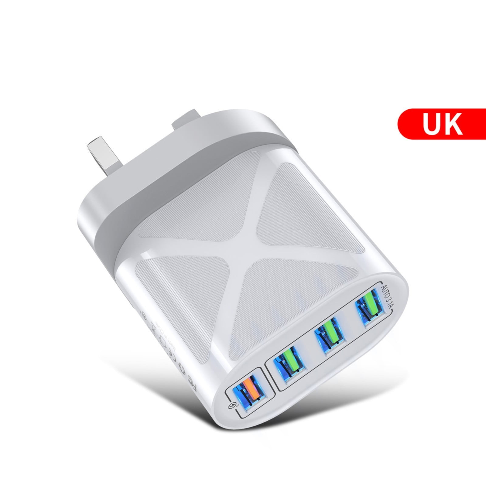 Double Male Plug Adapter 2 Prong Phone Charger for Charger for 5g ...