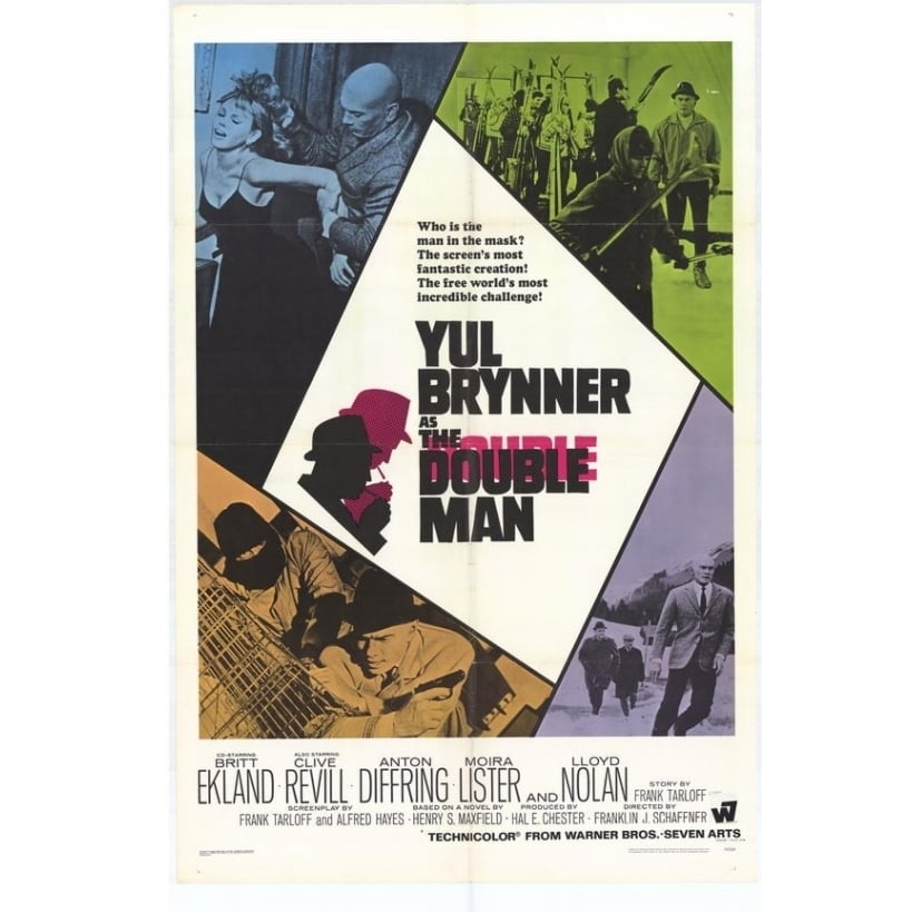 Double Man Movie Poster (11 x 17) - Walmart.com