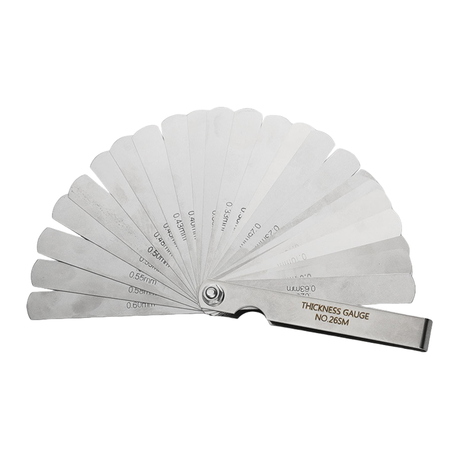 Double Marked Feeler Gauge Set in Rust Resistant Stainless for Accurate ...